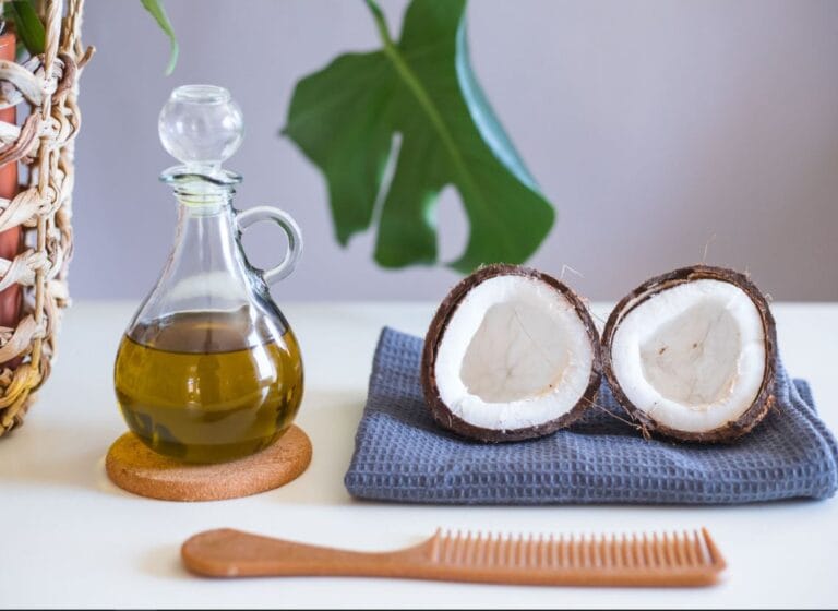 Coconut Milk Hair Mask – Easy to Make for Luscious Locks – Beaver Maids ...